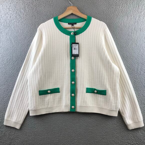 Adrianna papell | Sweaters | New Adrianna Papell Womens Sweater Size Xl ...